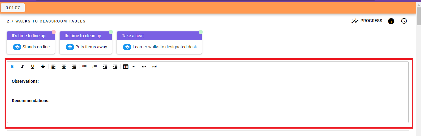 Supervision Program Note Template*