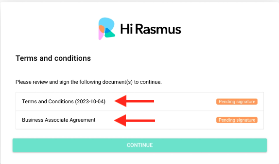 Quickstart Guide: Setting up your organization's Hi Rasmus Account
