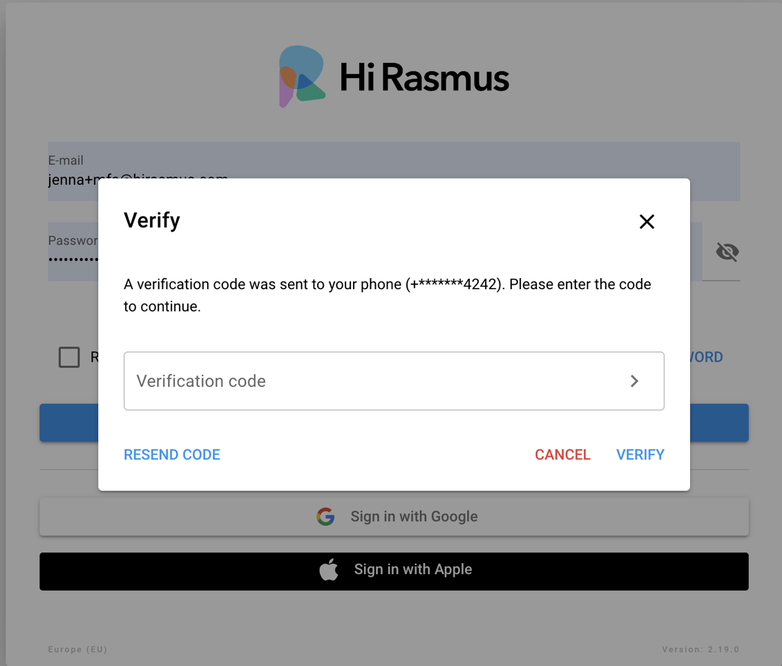 Setting up Multi-factor Authentication (MFA) as a User