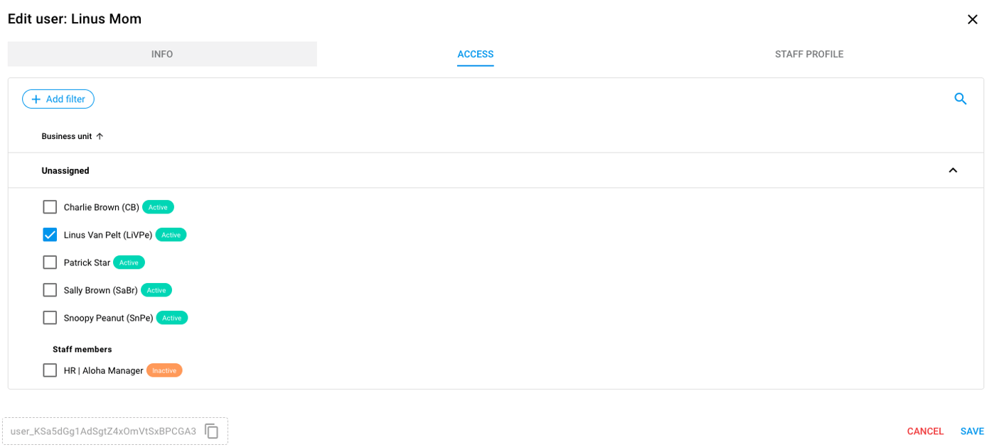 Managing Users in Hi Rasmus
