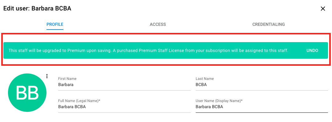 Creating a Staff License in Hi Rasmus