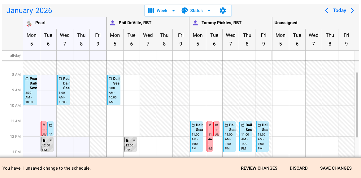 Scheduling: Creating Client Appointments