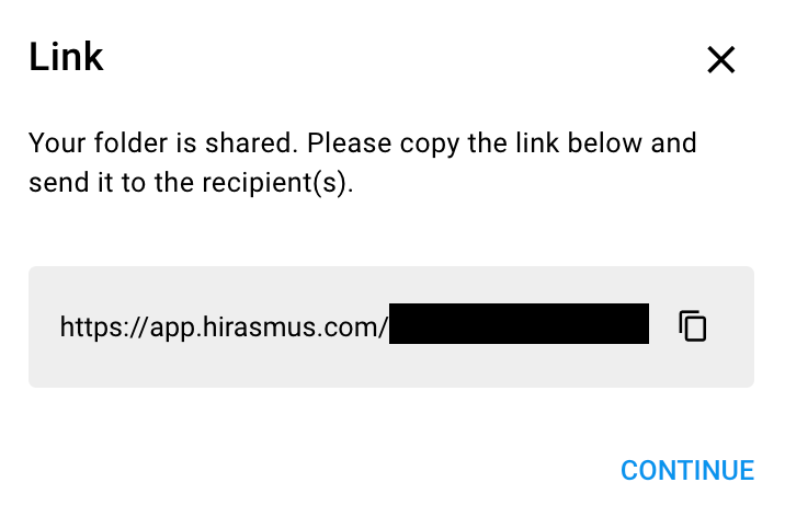 Sharing Library Folders