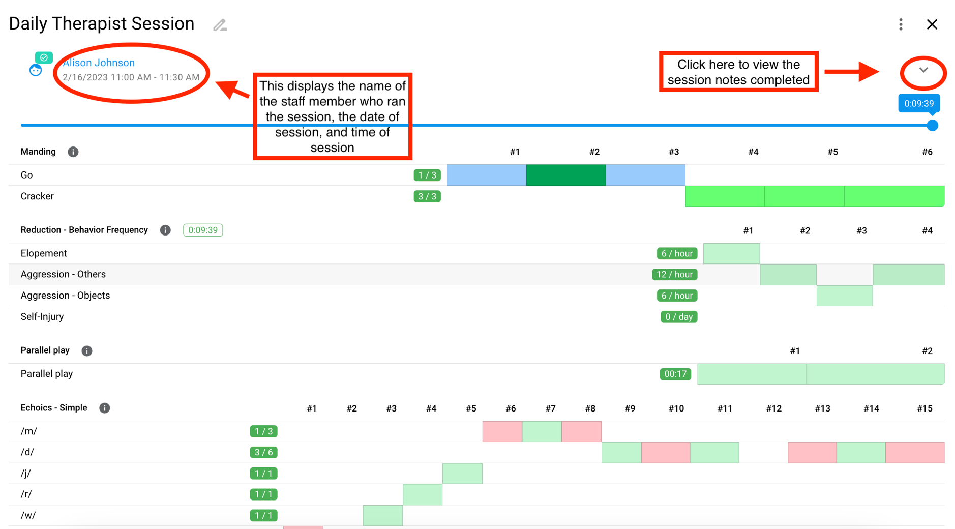 Reviewing Client Activity History