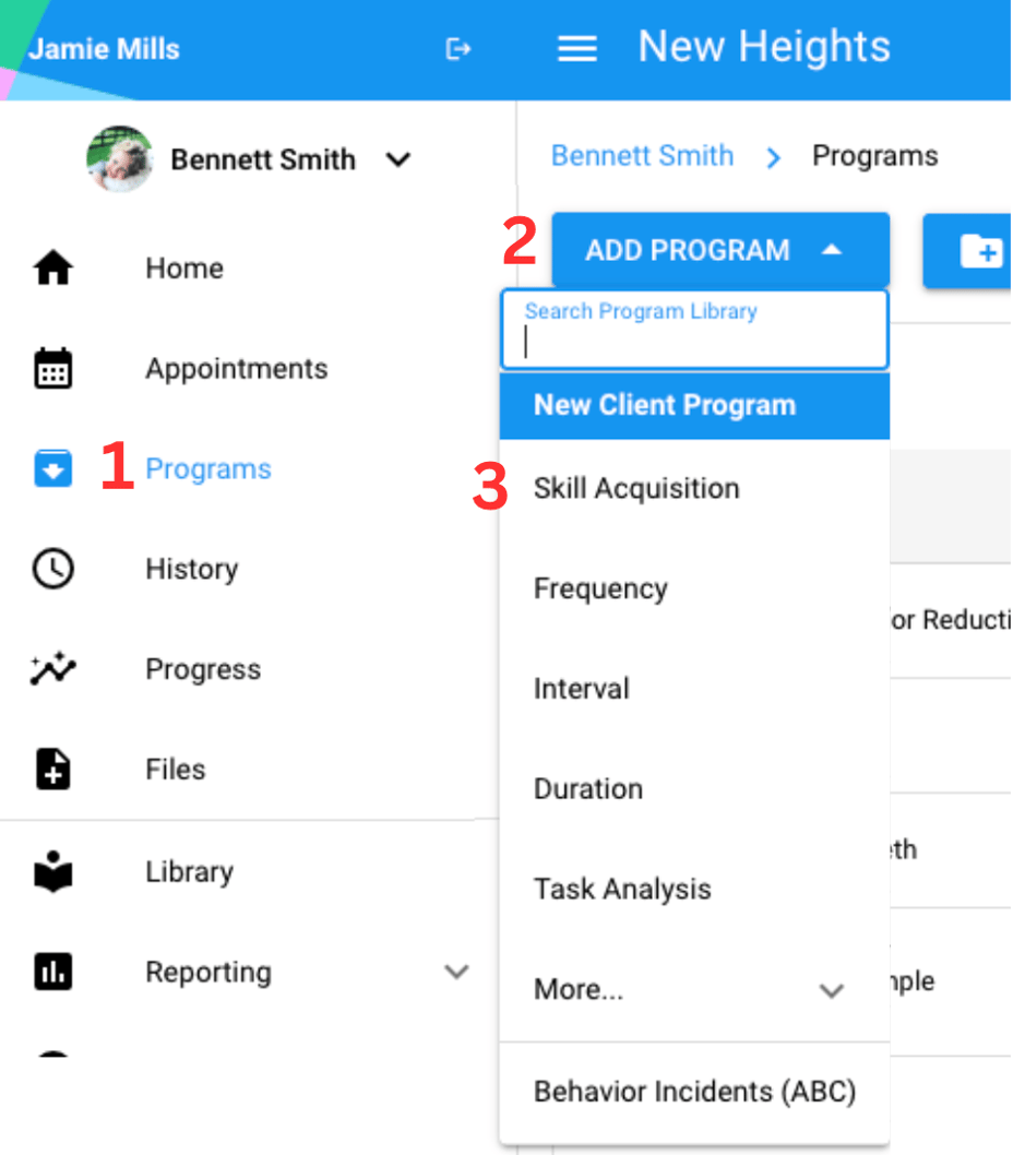 Skill Acquisition Programs