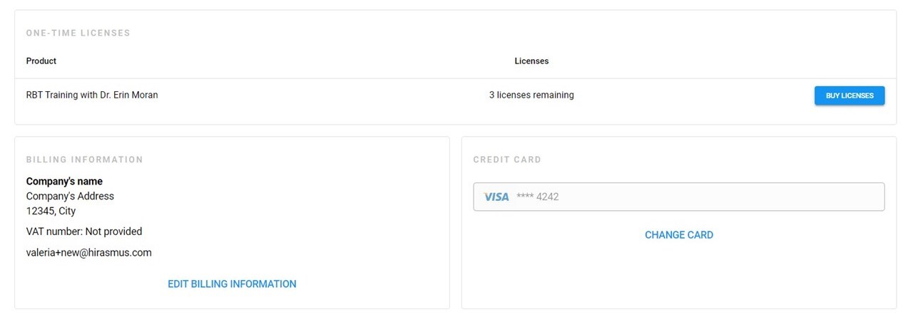 Understanding the Subscription Page