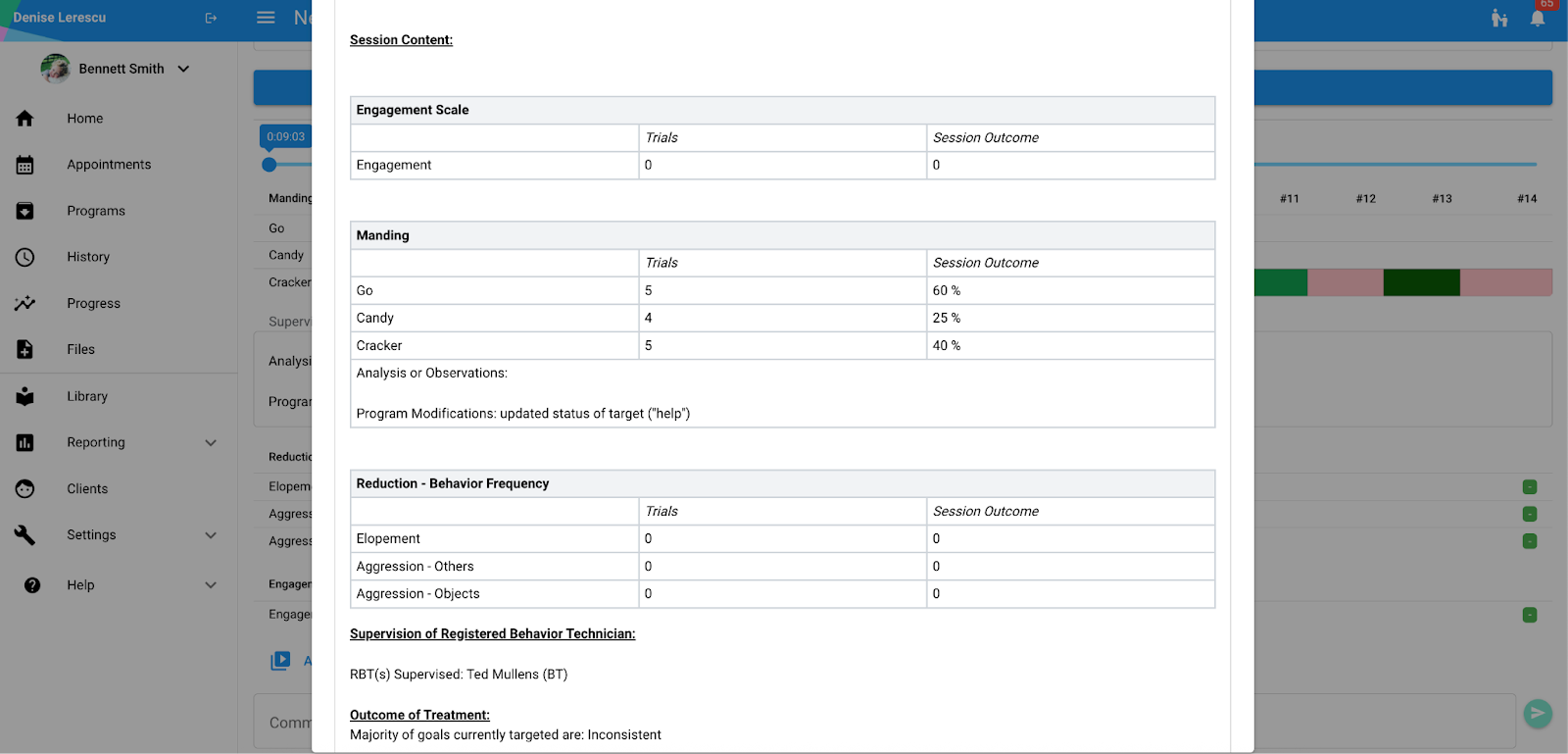 Supervise Live Sessions